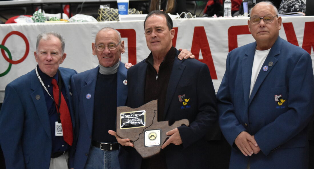 Former St. Clairsville Wrestling Coach John Vrotsos Named ‘Mr. Mat’ at ...